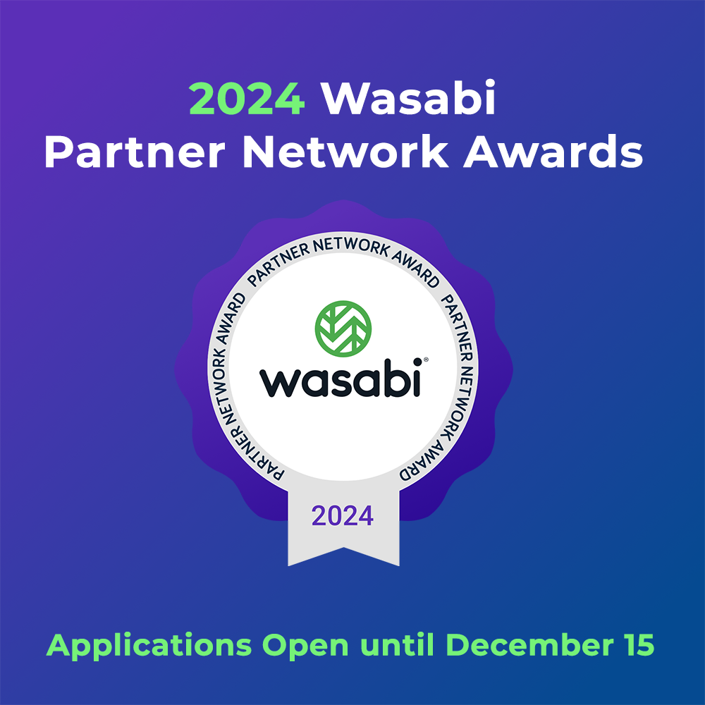 Wasabi Partner Network Awards 2024